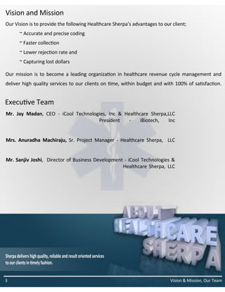 Healthcare Sherpa profile | PDF