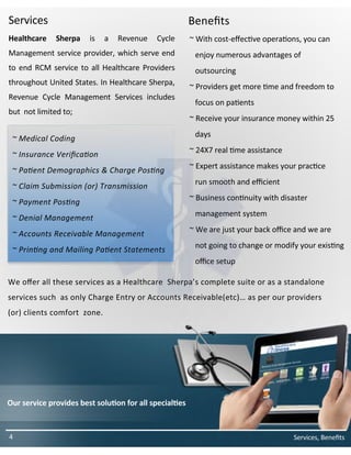 Healthcare Sherpa profile | PDF