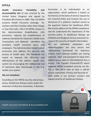 Healthcare Sherpa profile | PDF