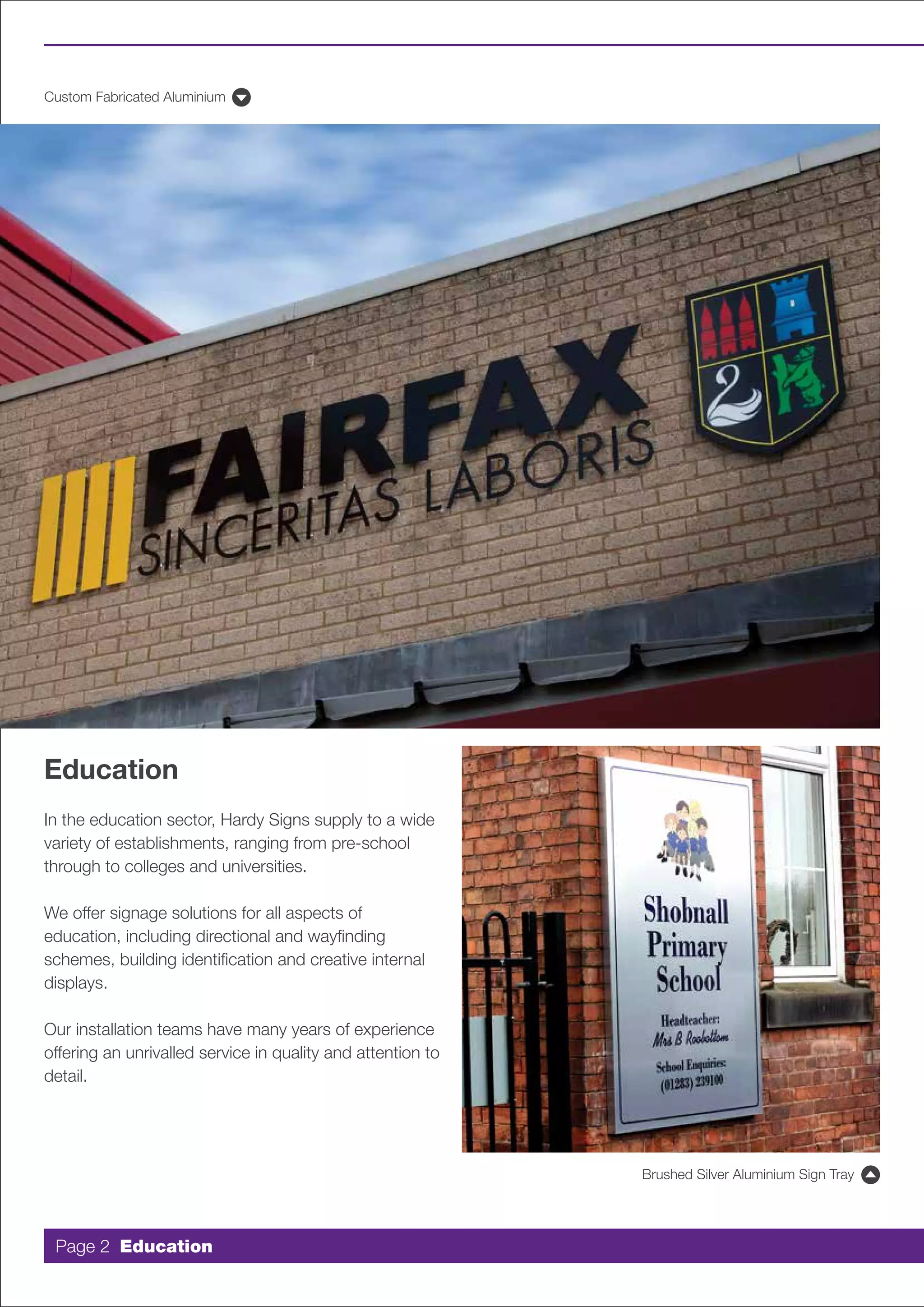 Hardy Signs - Signs Brochure | PDF