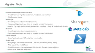 Share Upgrading and Migrating to SharePoint 2016 Like a Pro | PDF