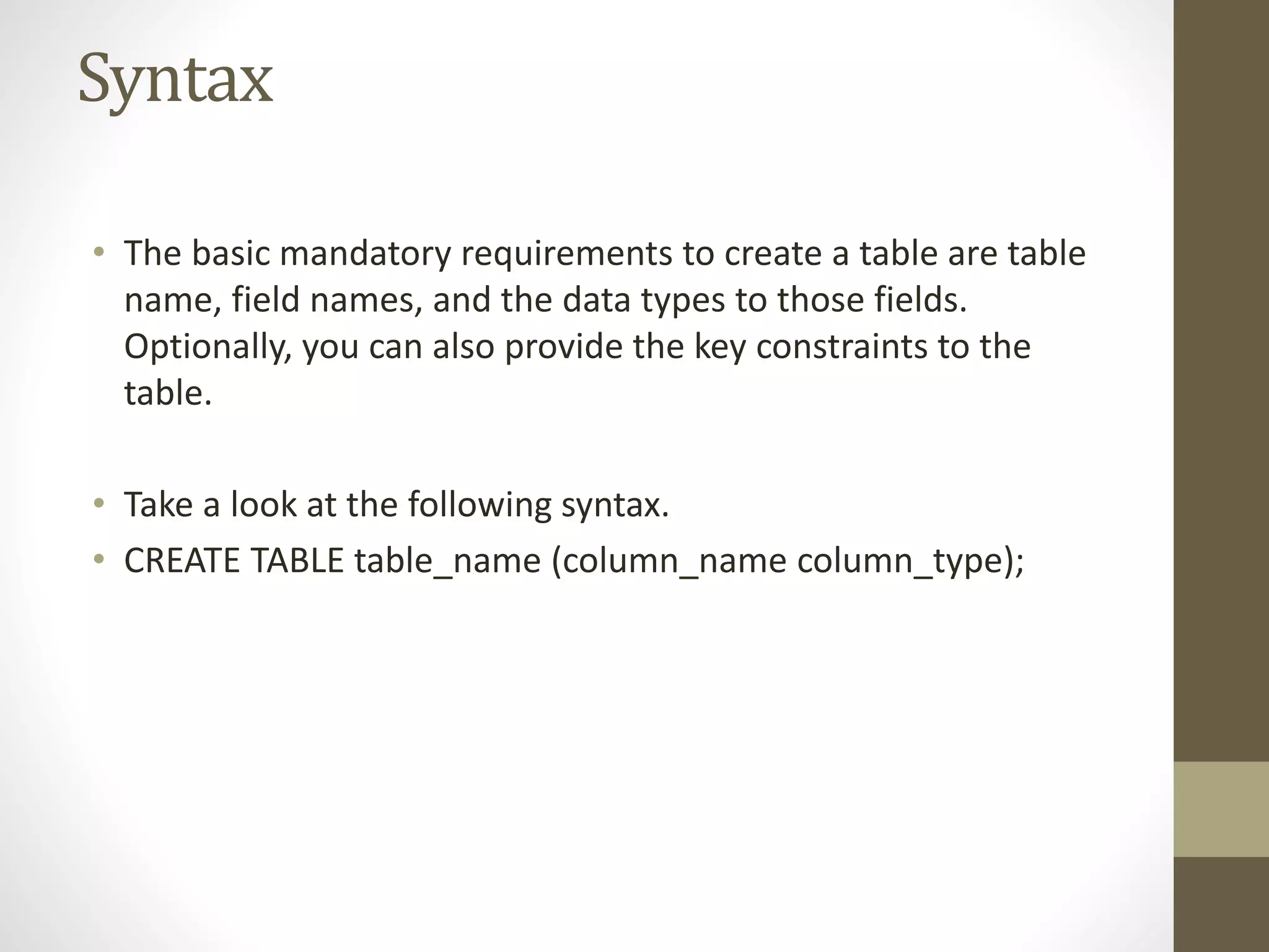 Hsqldb tutorial | PPT