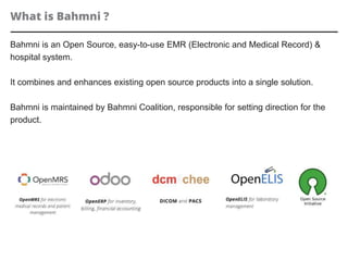 Bahmni - HSR2018 | PPTX