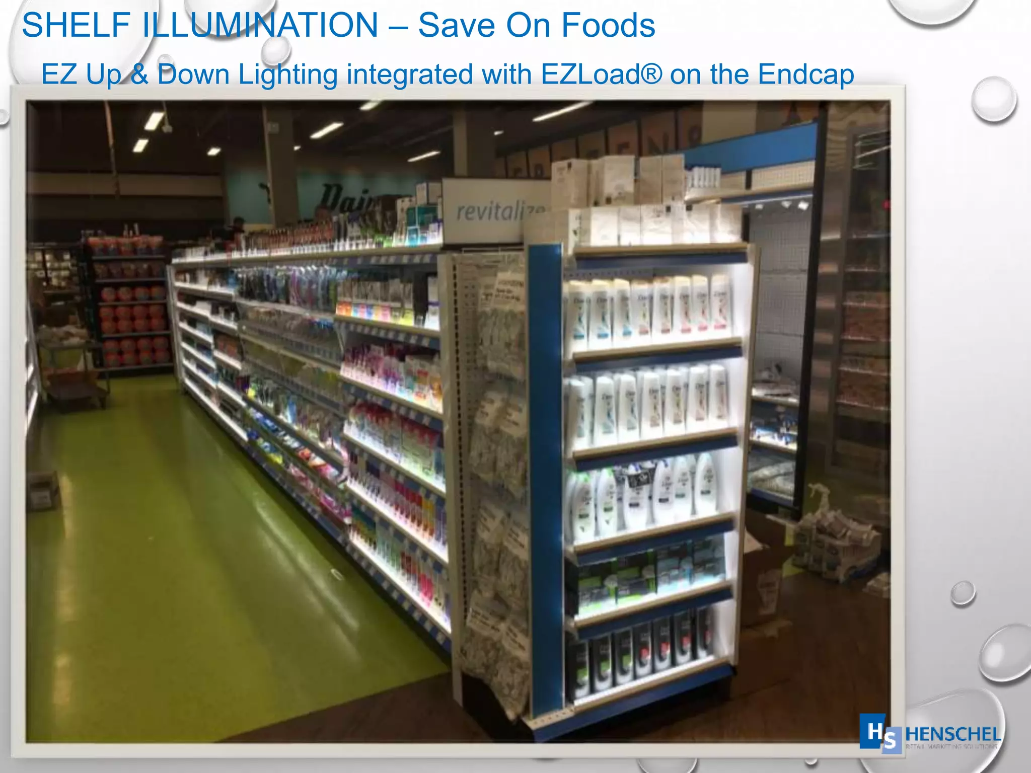 Our EZ Load system and Retail Lighting | PPTX