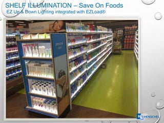 Our EZ Load system and Retail Lighting | PPT