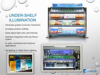 Our EZ Load system and Retail Lighting | PPT