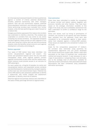 HSR (Phase1 Report) Executive Summary | PDF