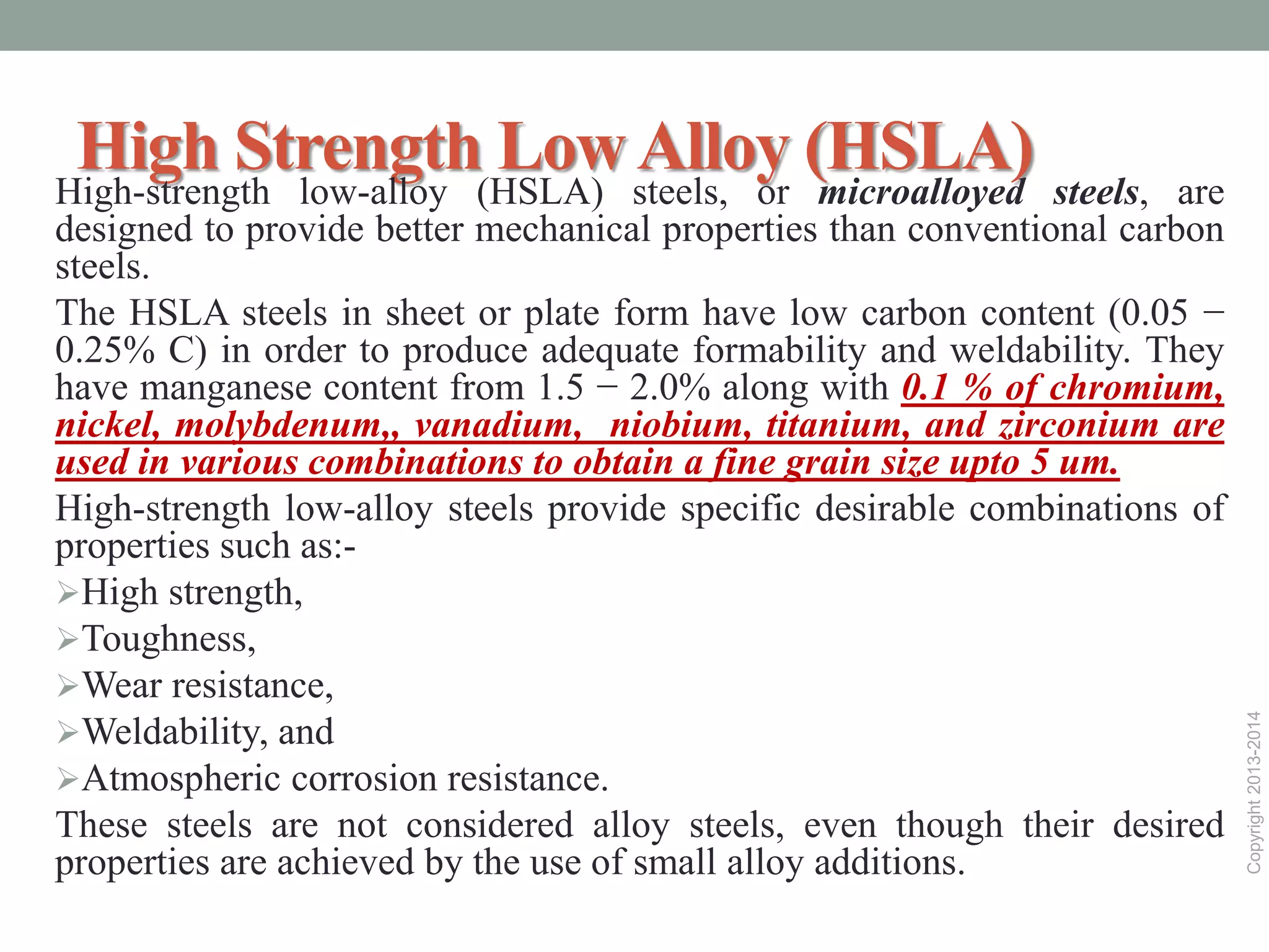 High Speed Steel (HSS) | PDF