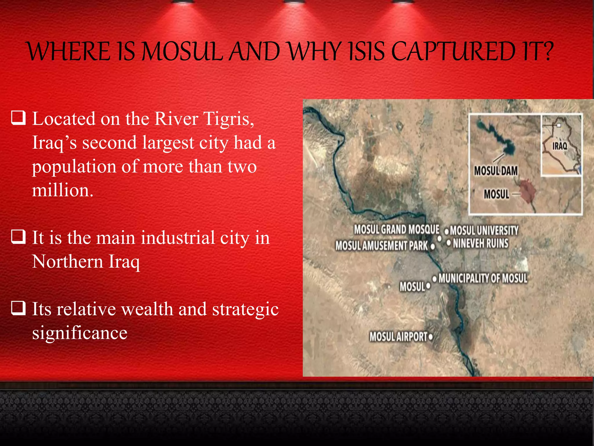 BATTLE OF MOSUL | PPTX