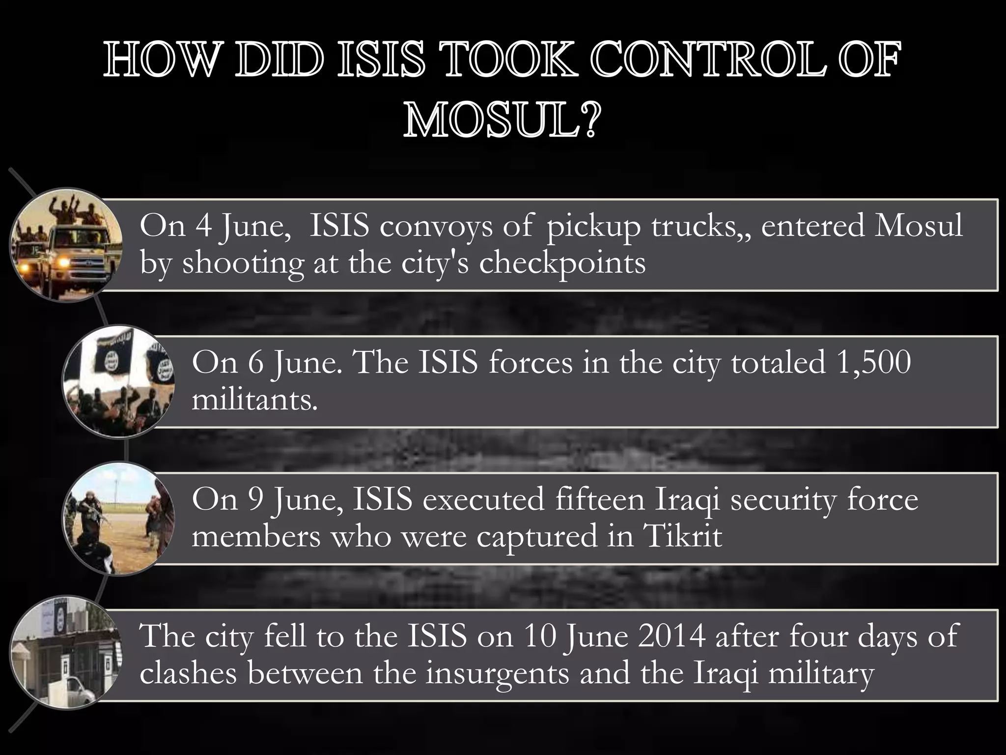 BATTLE OF MOSUL | PPTX