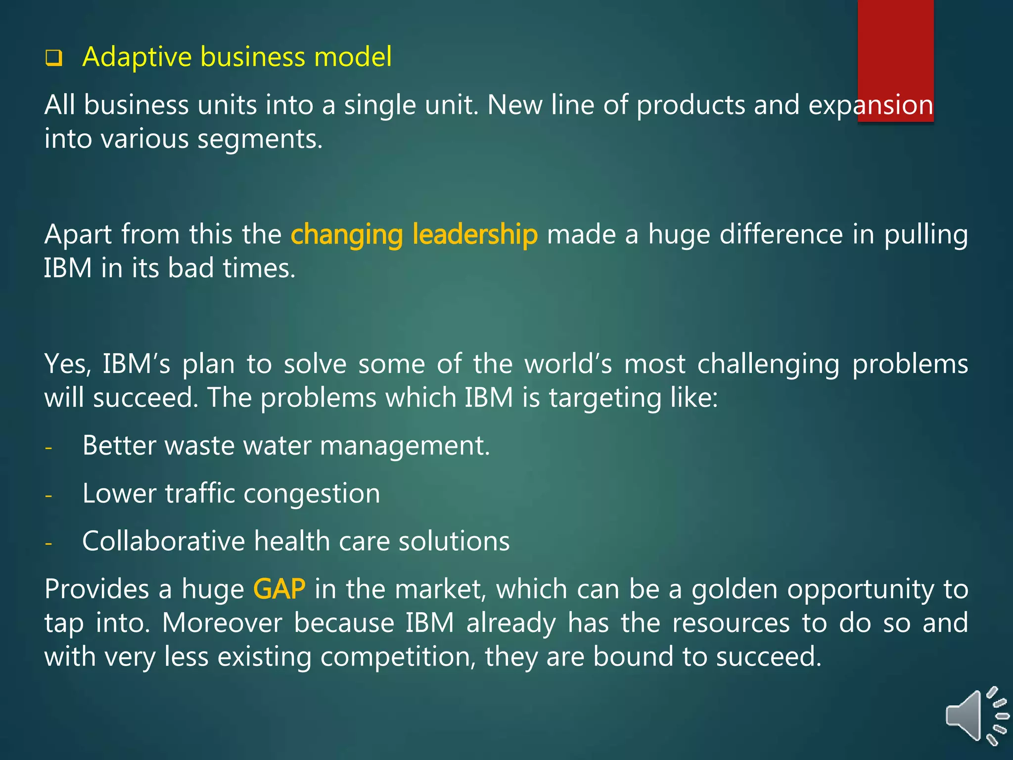 IBM Growth and Marketing strategies | PPTX