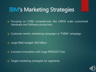 IBM Growth and Marketing strategies | PPTX | Business | Business and ...