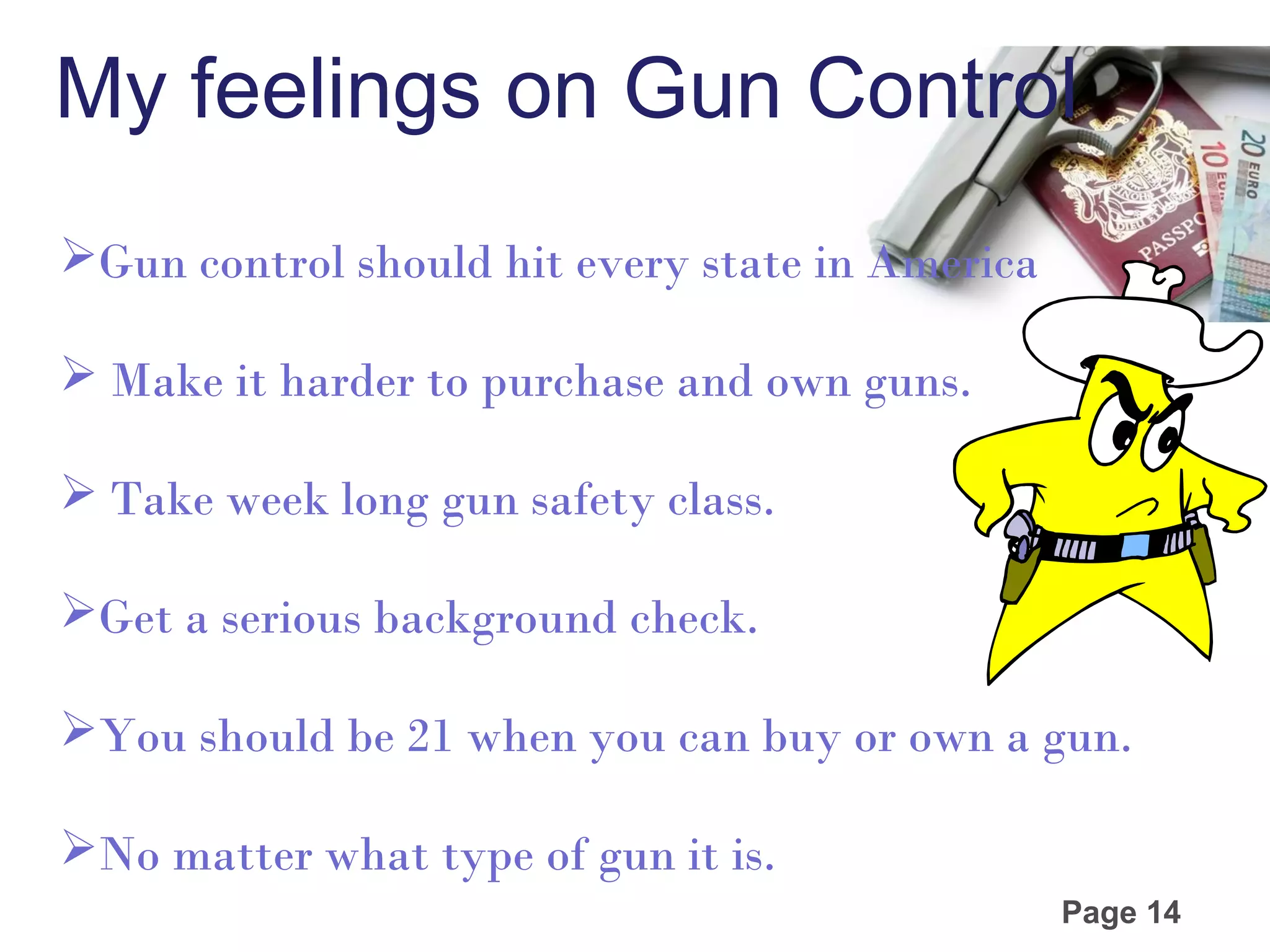 gun control | PPT