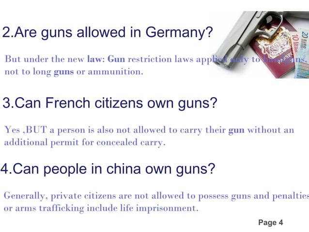 gun control | PPT