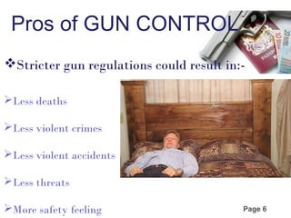 gun control | PPT