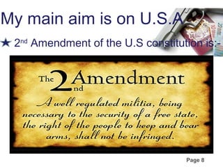 gun control | PPT