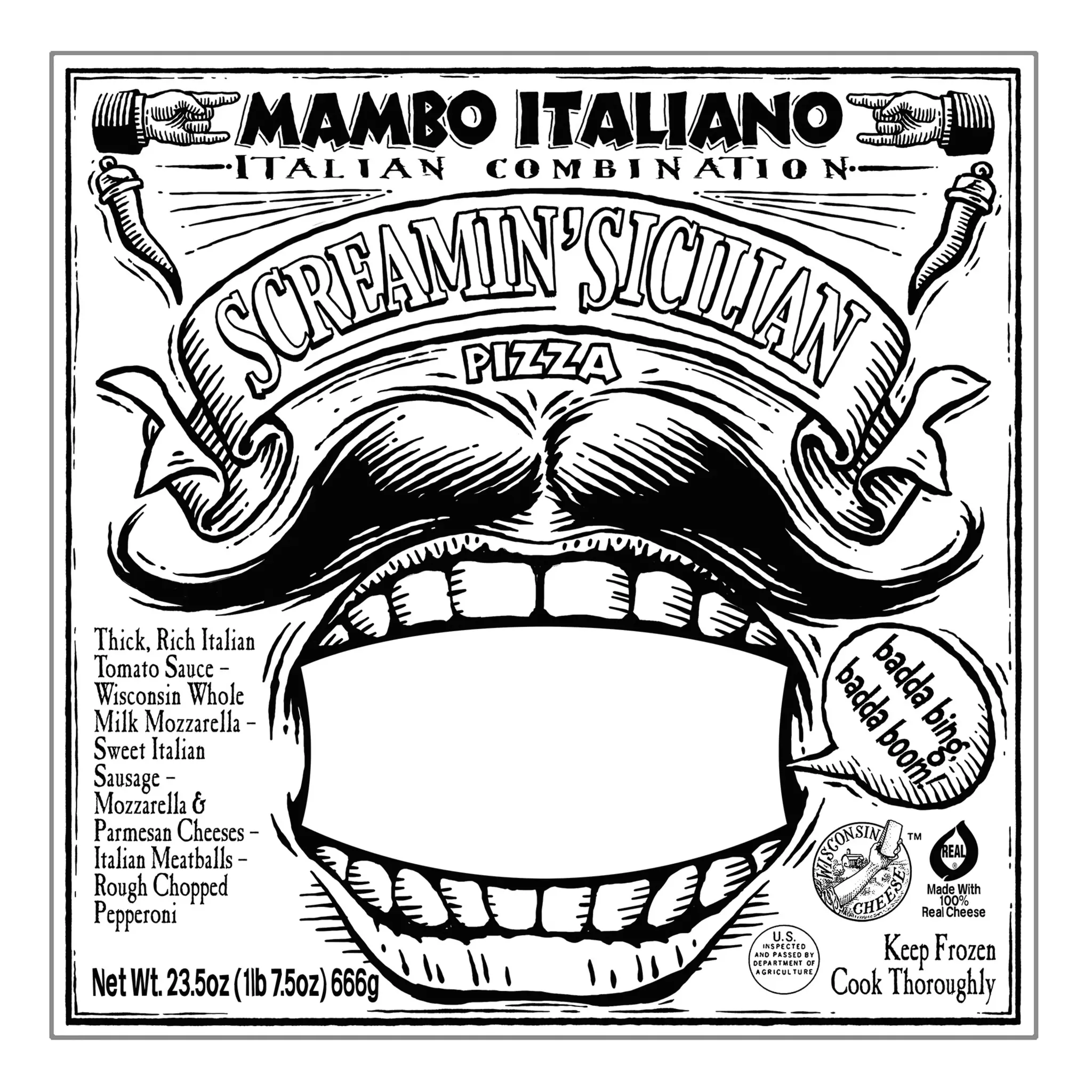 Screamin'sicilian Pizza Box Art | PDF