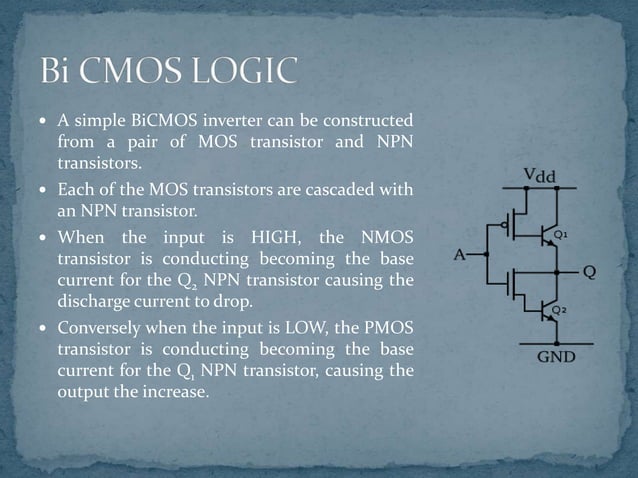 CMOS LOGIC STRUCTURES | PPTX