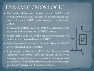 CMOS LOGIC STRUCTURES | PPTX