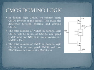 CMOS LOGIC STRUCTURES | PPTX