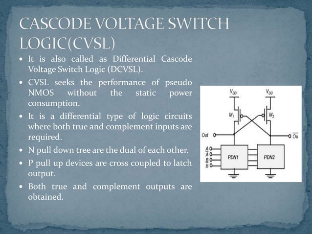 CMOS LOGIC STRUCTURES | PPTX