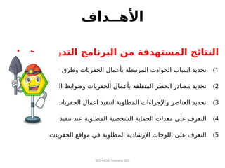 HSSE-Training-005 اعـمـال الحـفـريات.pptx