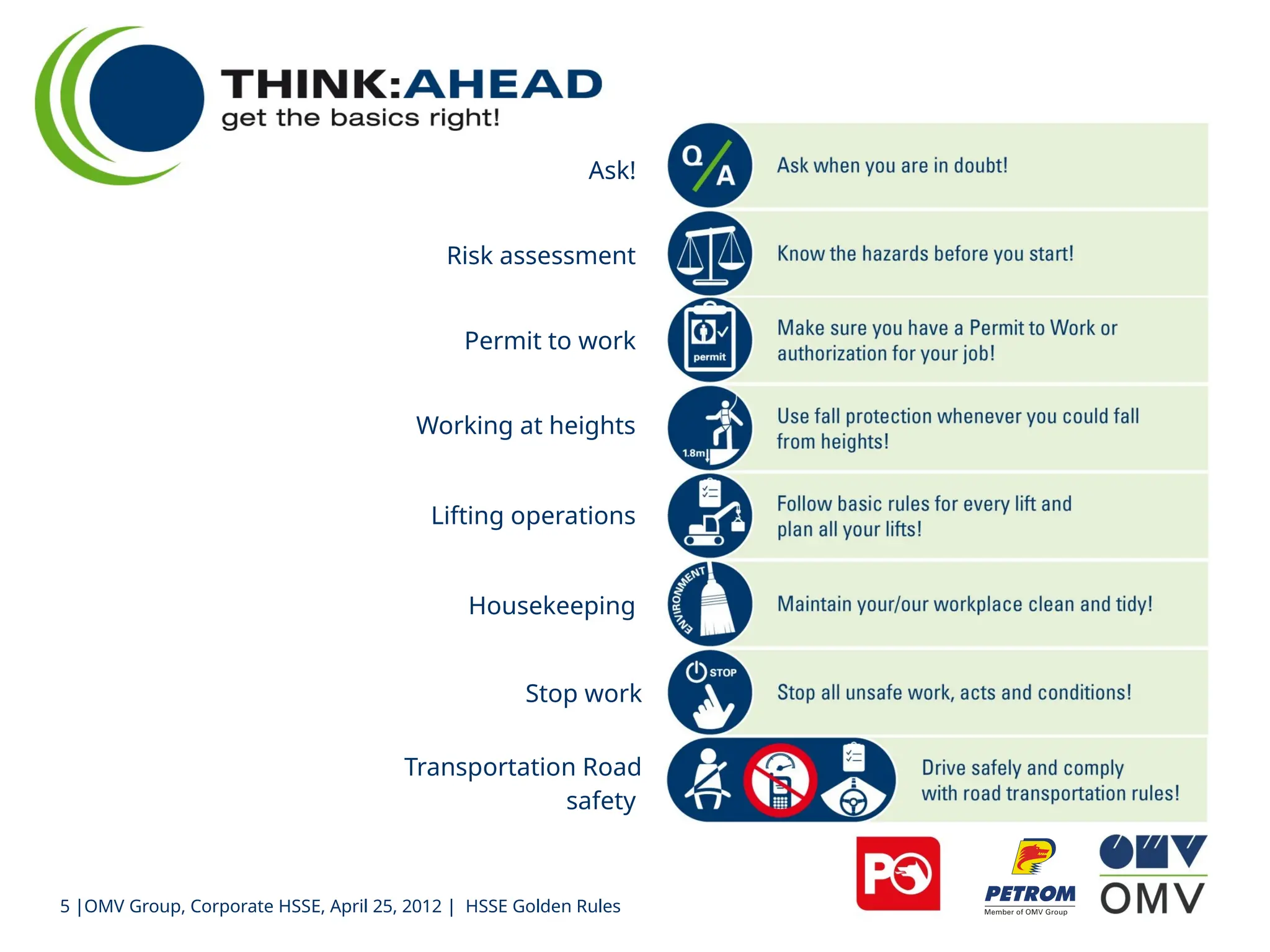 HSSE Safety Golden Rules (International) .pptx