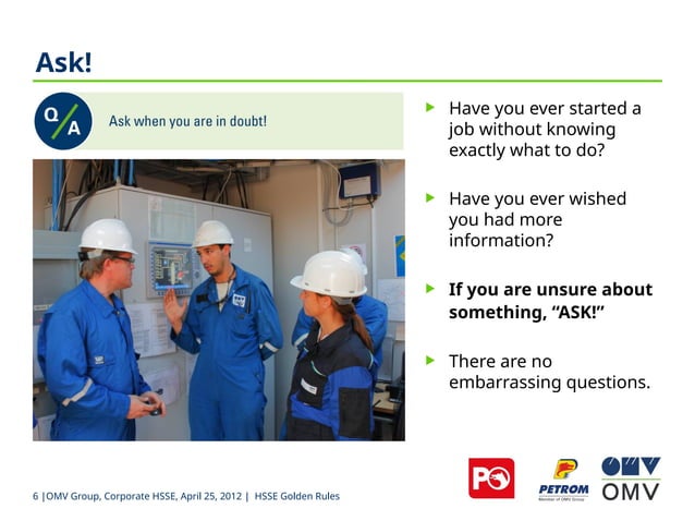 HSSE Safety Golden Rules (International) .pptx