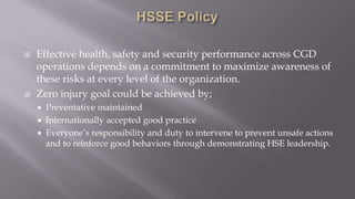 Hsse policy group 5 final | PPT