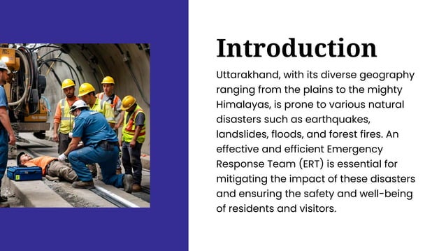 Comprehensive Emergency Response Solutions in Uttarakhand | PPT