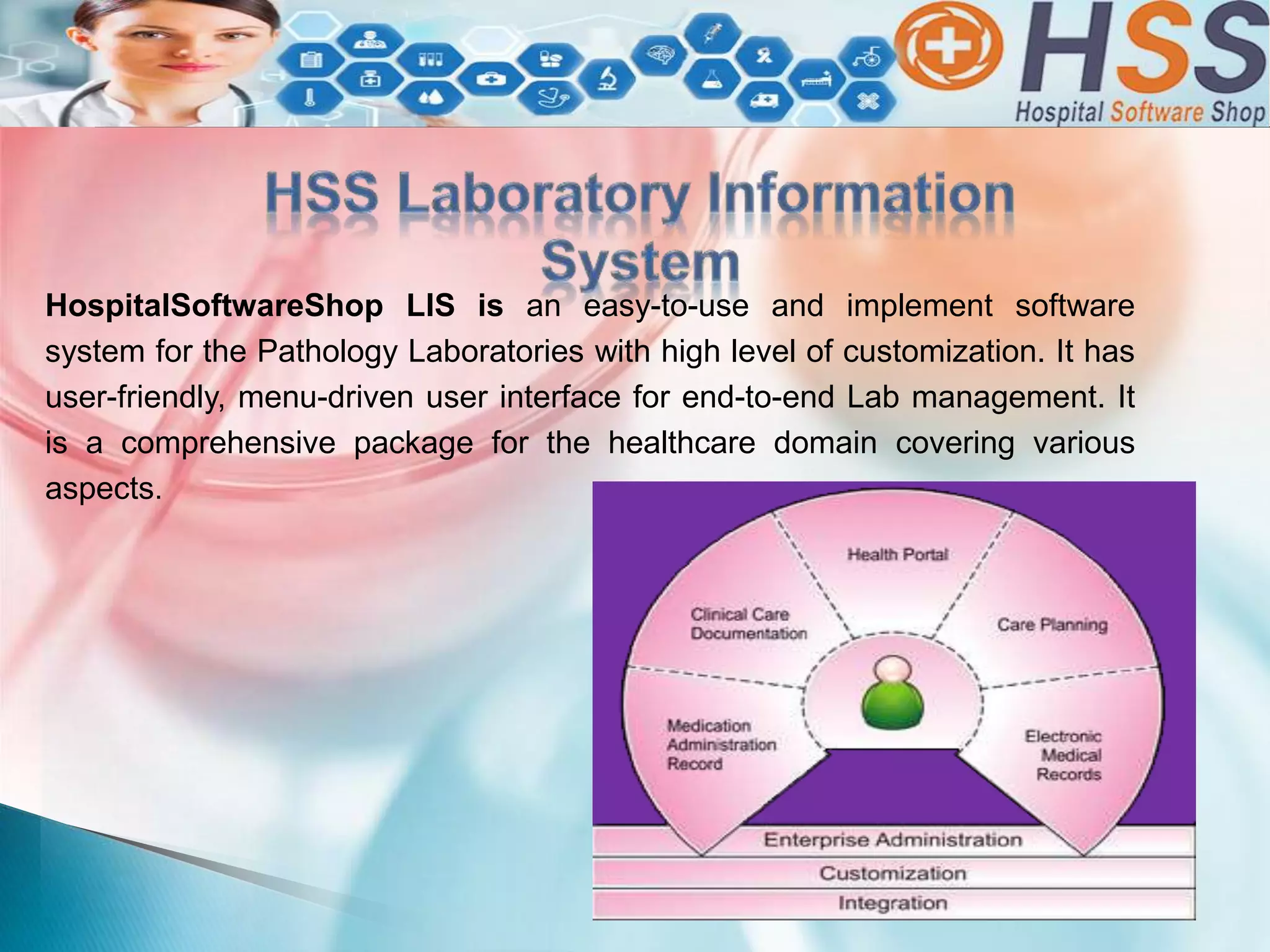 HospitalSoftwareShop - Laboratory Information System LIS | PPTX