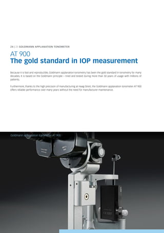 Haag-Streit Slit Lamps - Confidence that lasts | PDF | Eye and Vision Conditions | Diseases and ...