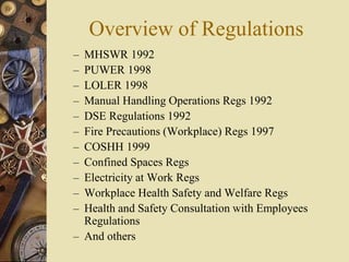 Accident Prevention in Food Service Hssm | PPT