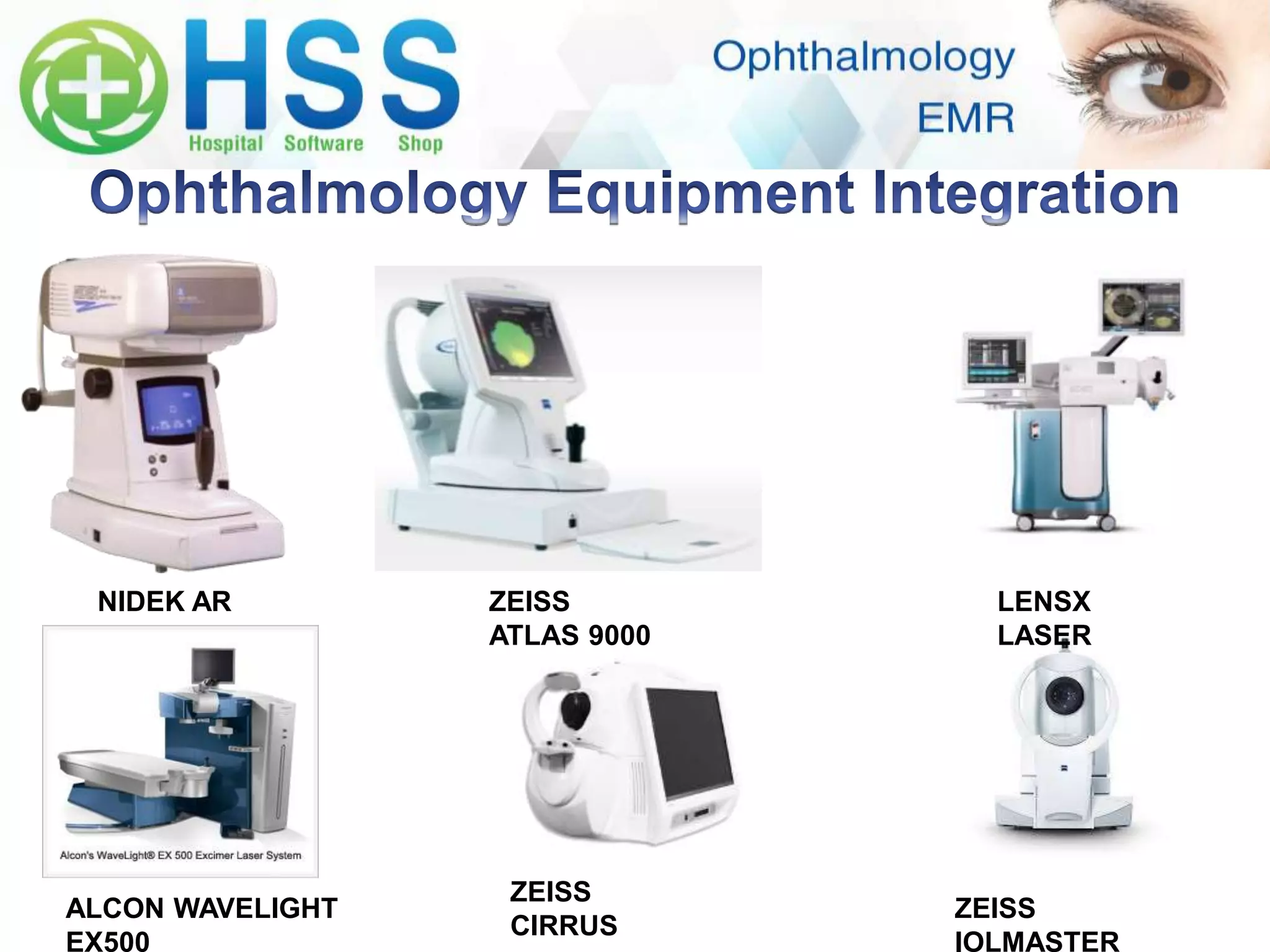 HospitalSoftwareShop Ophthalmology EMR Eye Hospital Software | PPTX ...