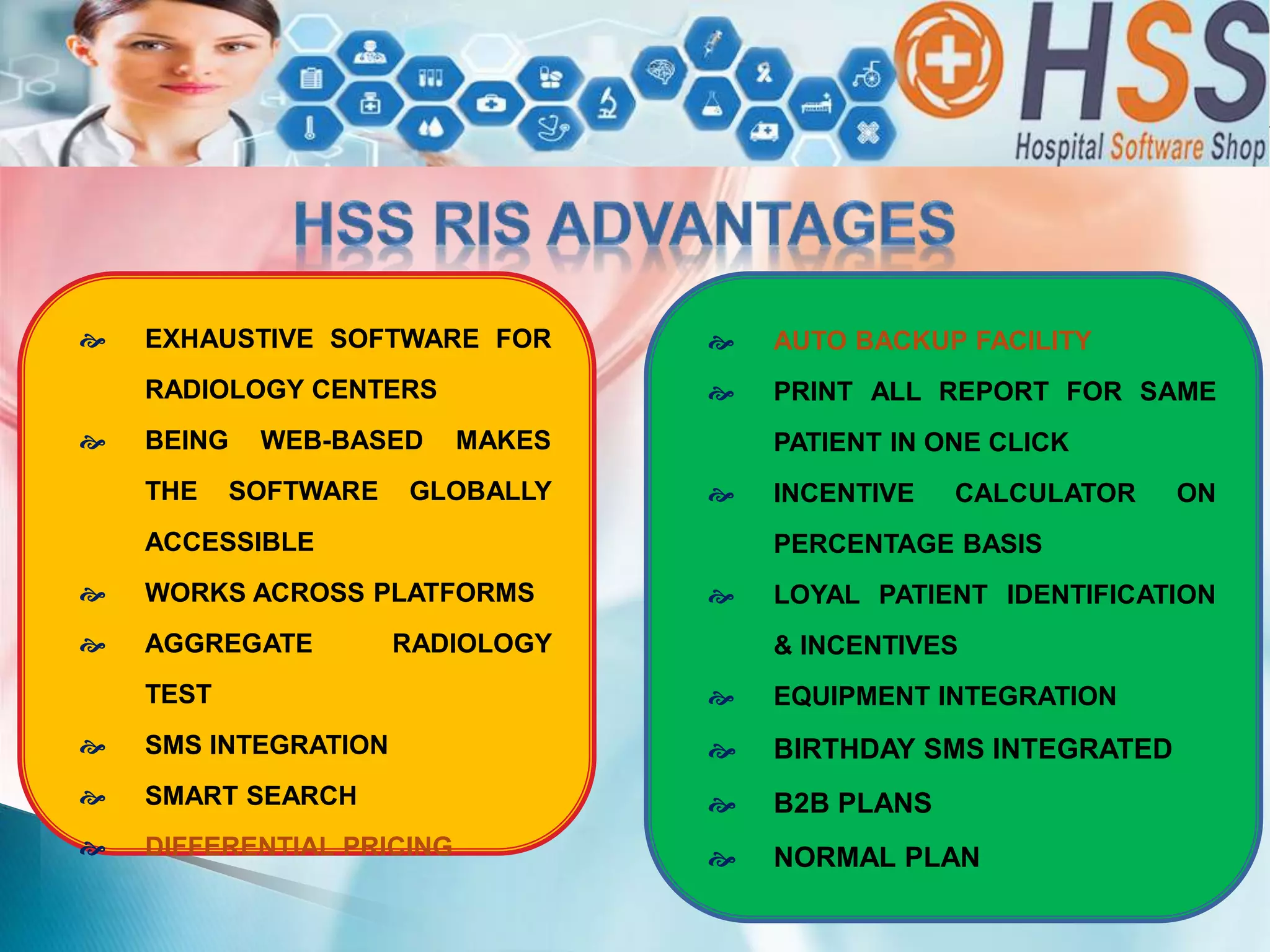 HospitalSoftwareShop - Radiology Information System RIS | PPTX