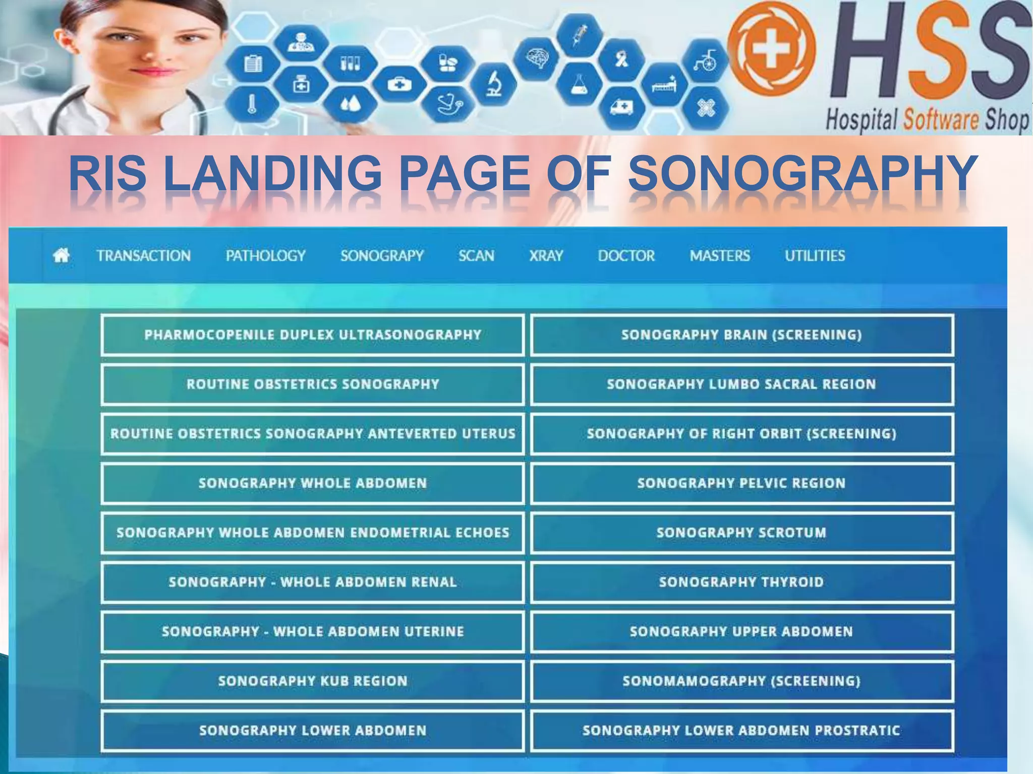 HospitalSoftwareShop - Radiology Information System RIS | PPTX