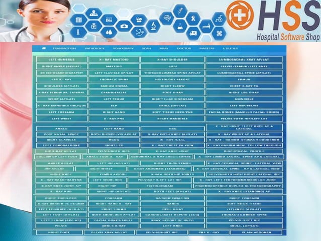 HospitalSoftwareShop - Radiology Information System RIS | PPTX ...