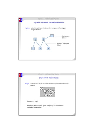 Using the Design and Control Systemic Methodology to calculate Systems Complexity | PDF ...