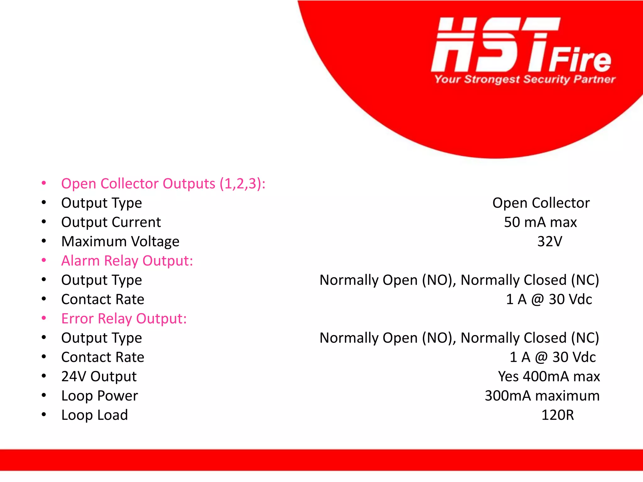 HST New Fire Alarm System | PDF