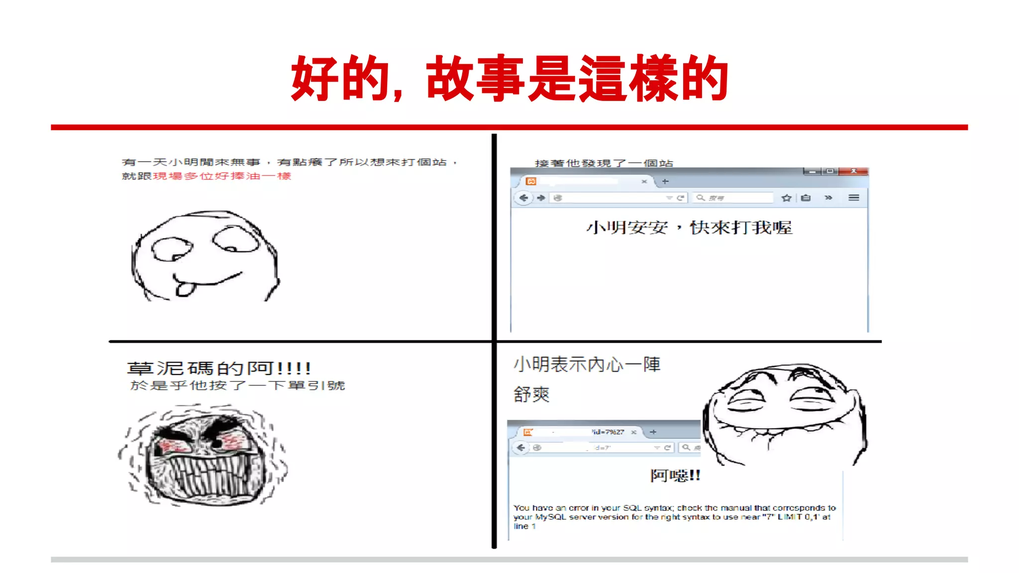 SQL injection duplicate error principle | PPT SQL injection duplicate error principle | PPT