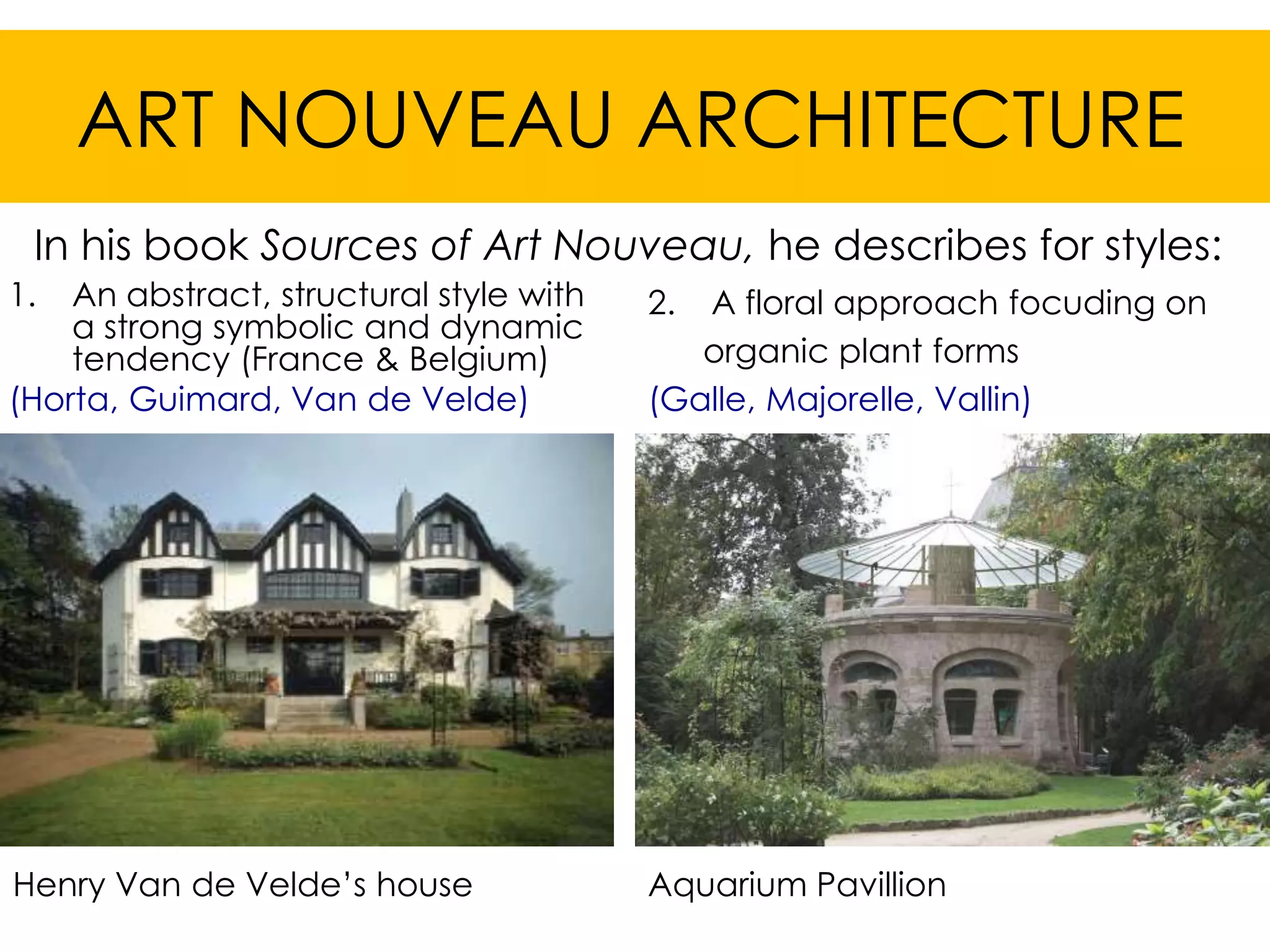 Art Nouveau ppt | PPTX