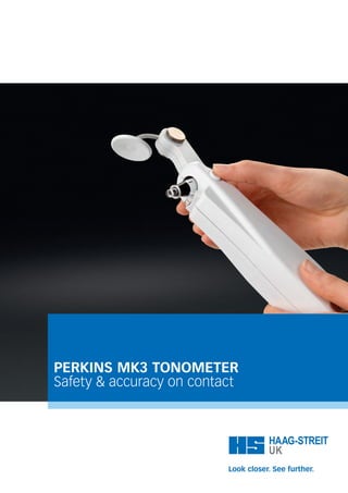 Haag-Streit UK Perkins Mks Tonometer brochure | PDF
