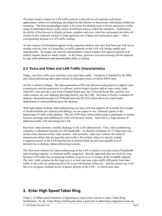 High Speed Token Ring | PDF