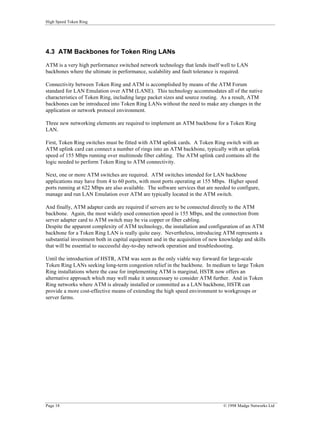 High Speed Token Ring | PDF