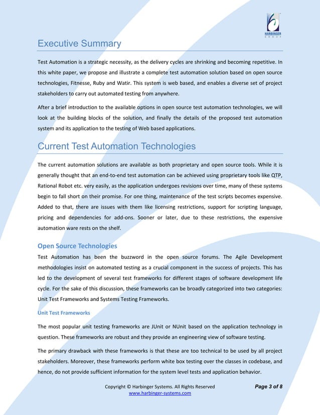 Fitnesse Watir And Ruby Based Test Automation System Pdf
