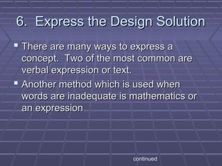 Hsu2 engdesignprocessbv | PPT