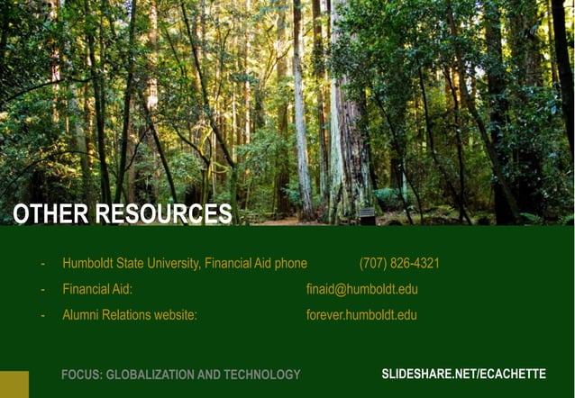 The HSU Experience with Ellie Cachette (2006) | PPT