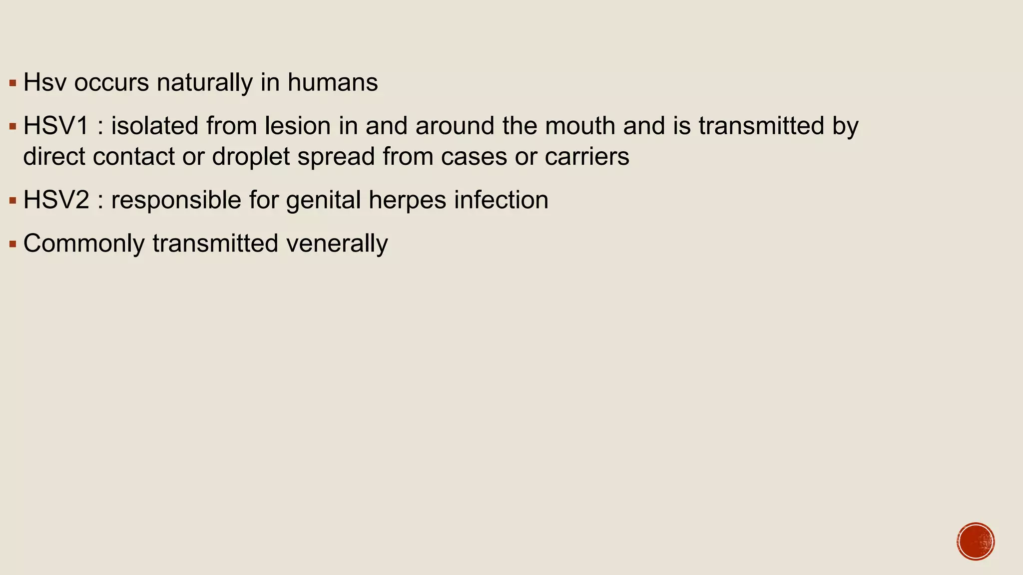 HERPES SIMPLEX VIRUS | PPTX