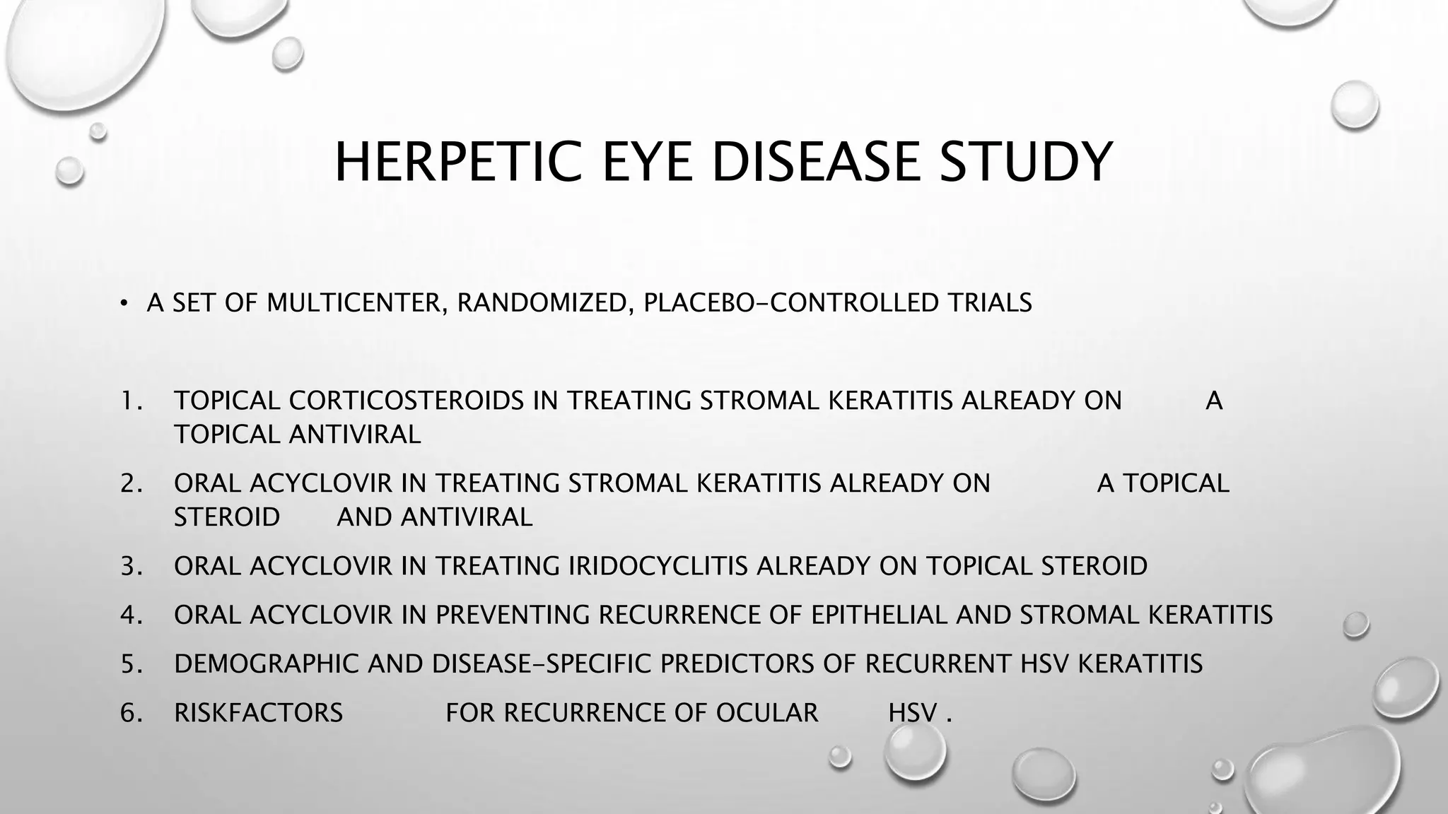 HSV keratitis | PPTX