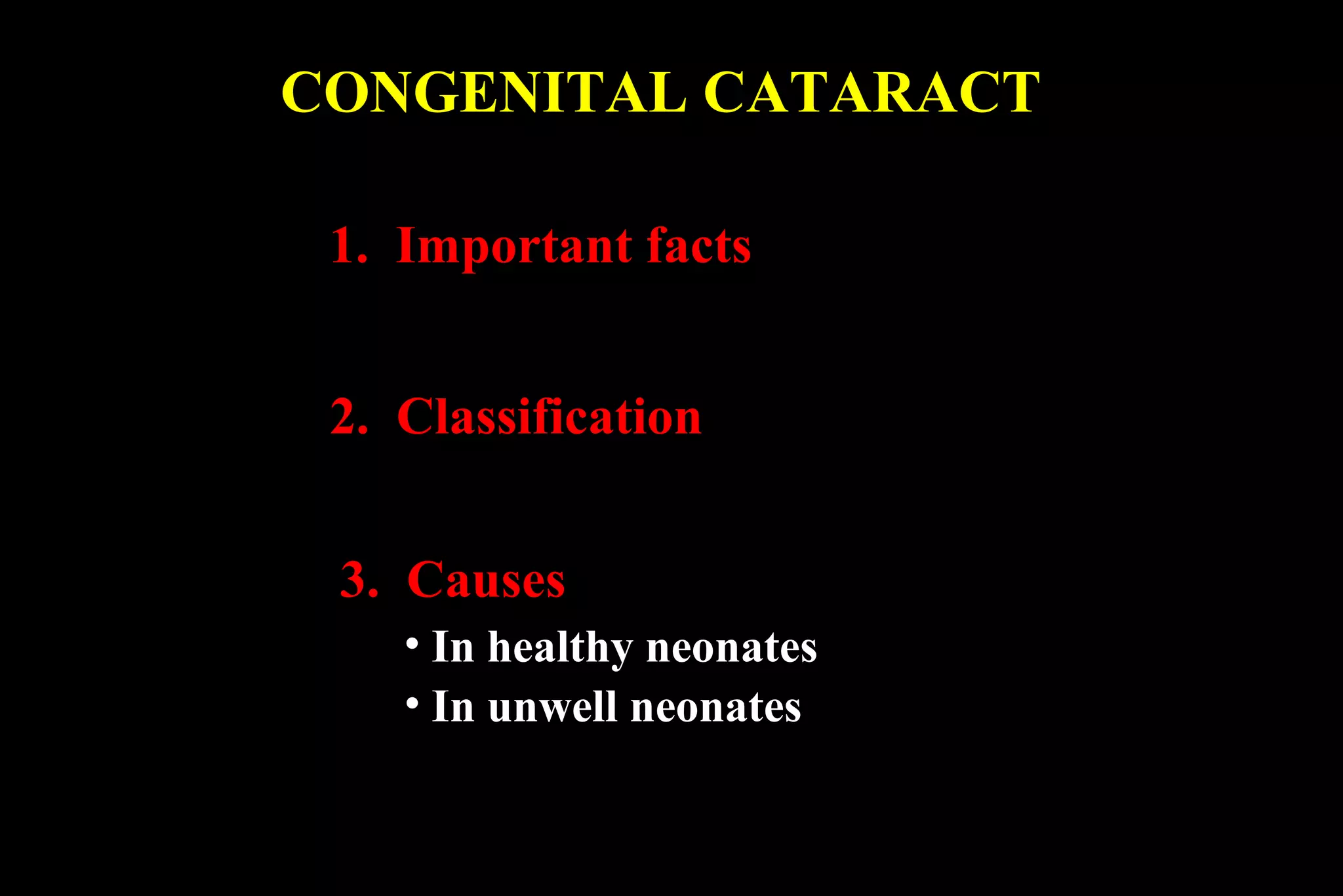 23 congenital cataract | PPT